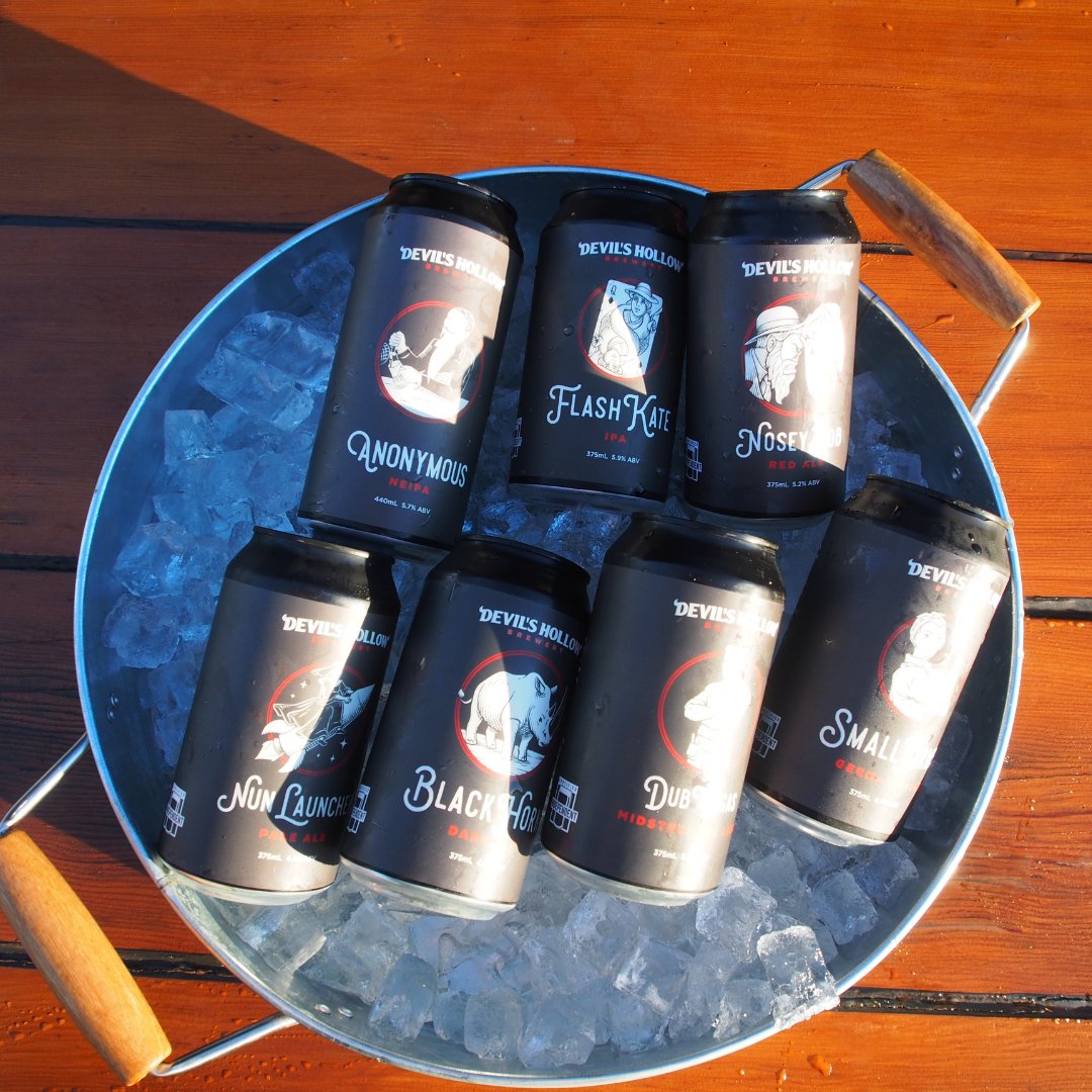 Our Beers – Devils Hollow Brewery